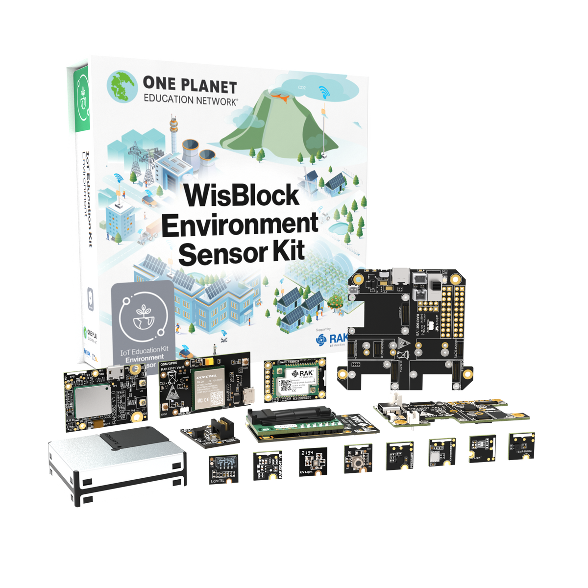 Air Quality Environment Sensor Kit for LoRaWAN, NB-IoT and LTE-M.