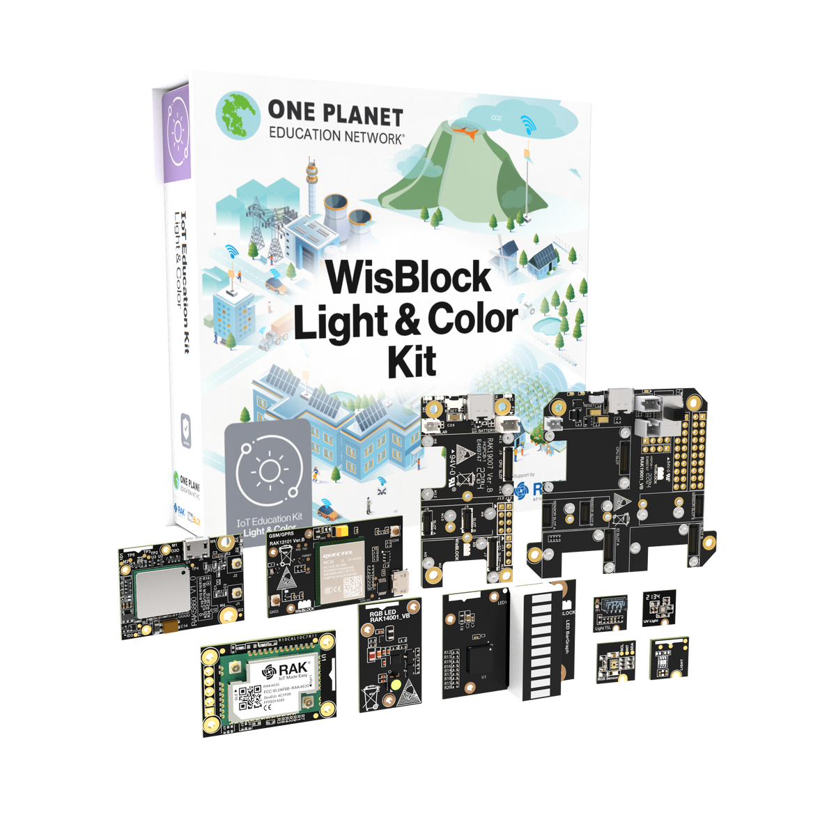 Light and Color Kit with UV Sensor, Ambient Light and LED Display for ...