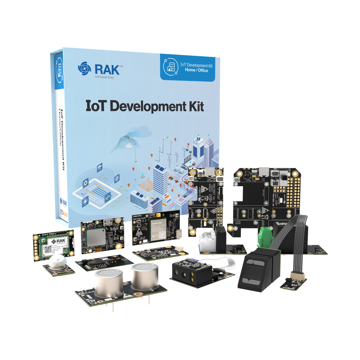 Smart Home Office Security Kit with NFC, RFID, Fingerprint Scanner, PIR ...