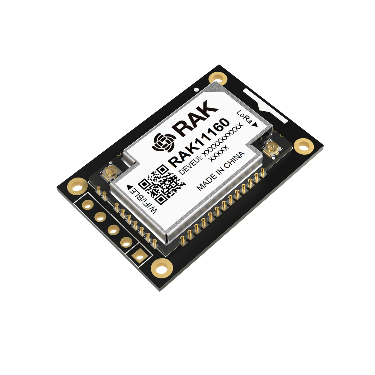 STM32WLE5 for LoRaWAN® + Espressif ESP32-C2 BLE and WiFi | RAK11162