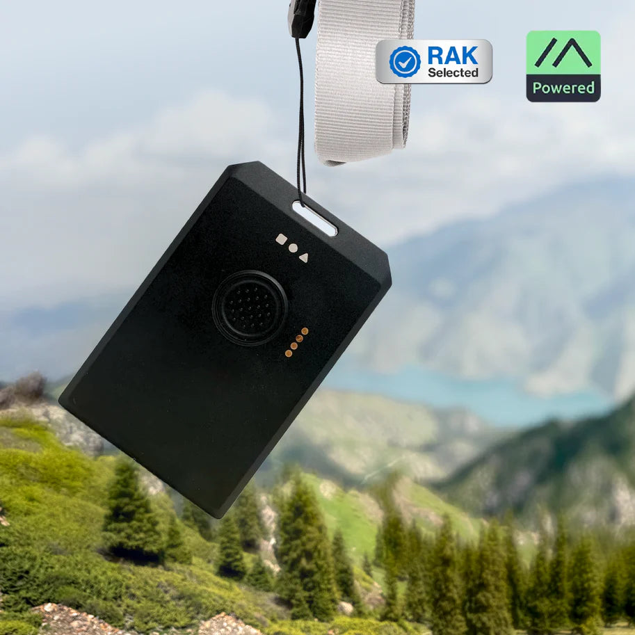 WisMesh Tag: IP66 Meshtastic GPS LoRa Tracker for Off-Grid Asset Tracking