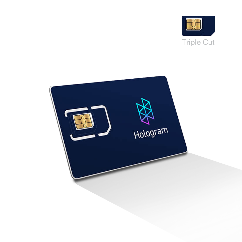 Activate your IoT devices' cellular data with the Hologram Sim Card