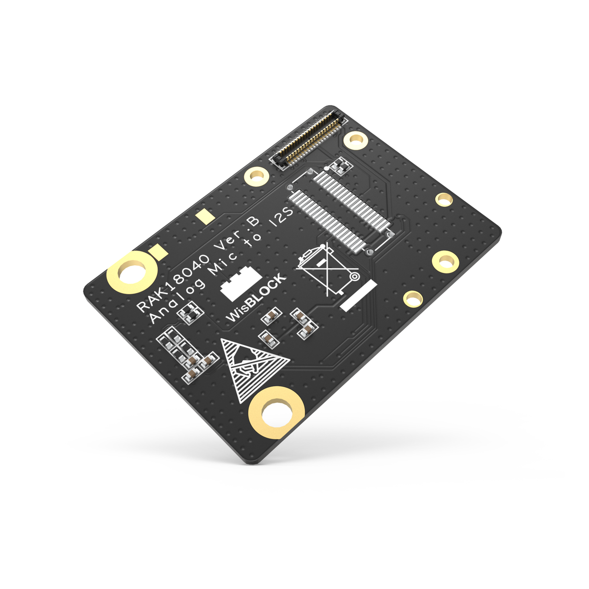 Analog Microphone to I2S Microphone Nuvoton NAU85L40B Audio board