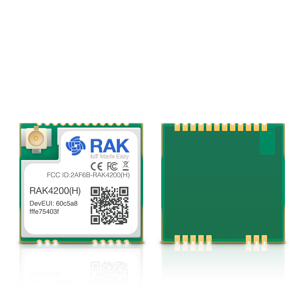 RAK4200 LoRaWAN Module: STM32L071 MCU, SX1276 LoRa® chip, ultra-low ...