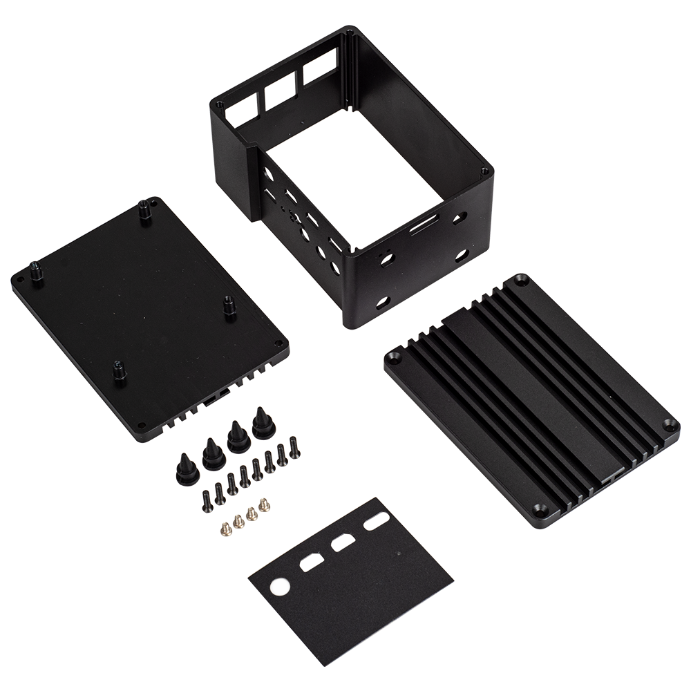 RAK7244C Raspberry Pi 4 Model B Metal Enclosure - Raspberry Pi 4 Box