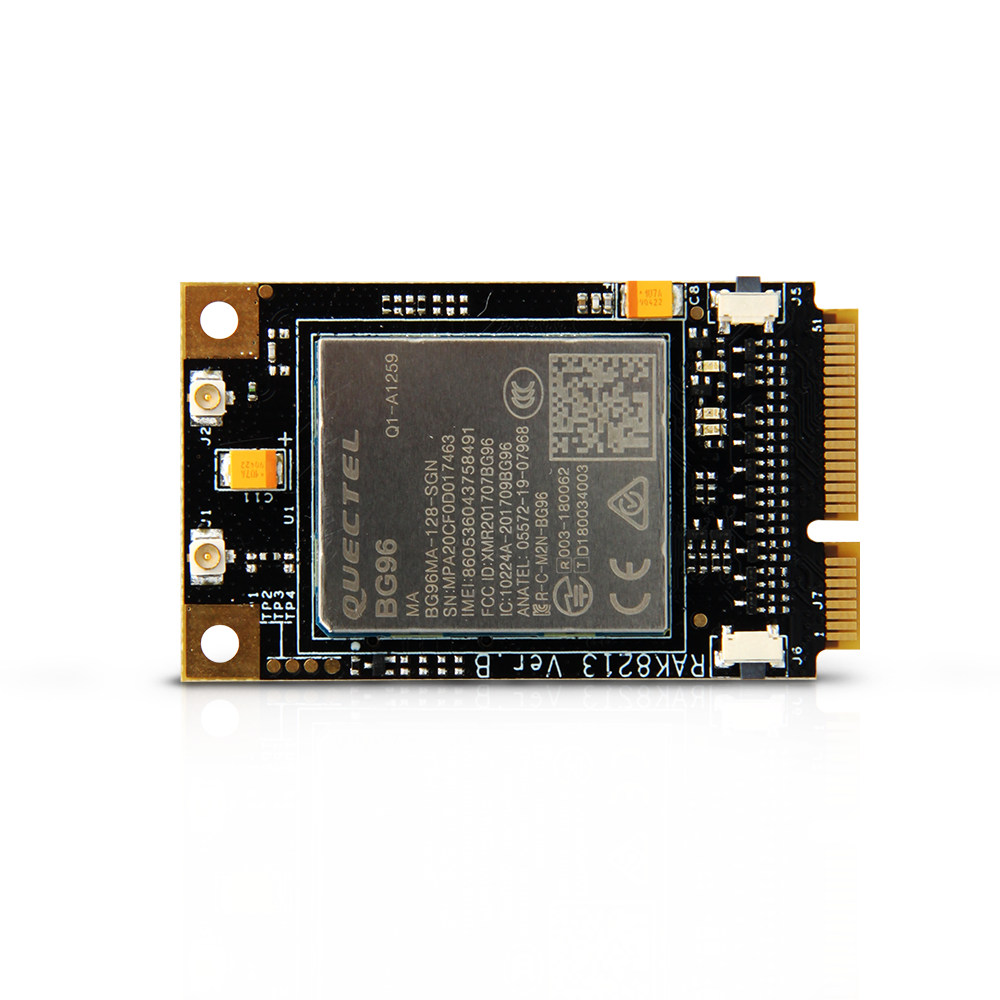 RAK8213 NB-IoT BG96 Cellular Module | LoRa Mini PCIe Module | WisLink ...