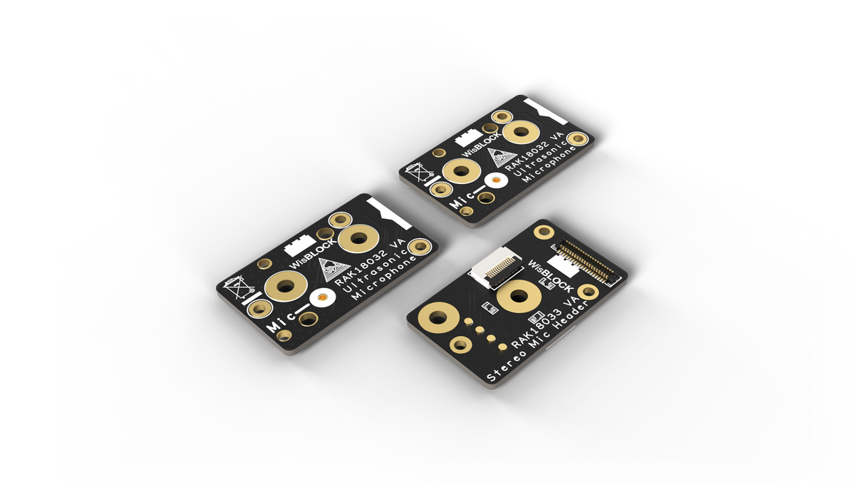 WisBlock PDM Stereo Microphone Module Kit - Voice Processing Kit