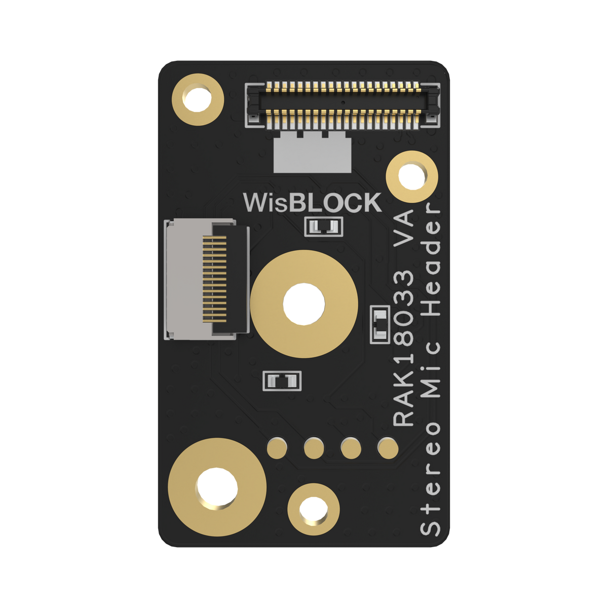 RAK18033: breakout board for Stereo PDM Microphone Module